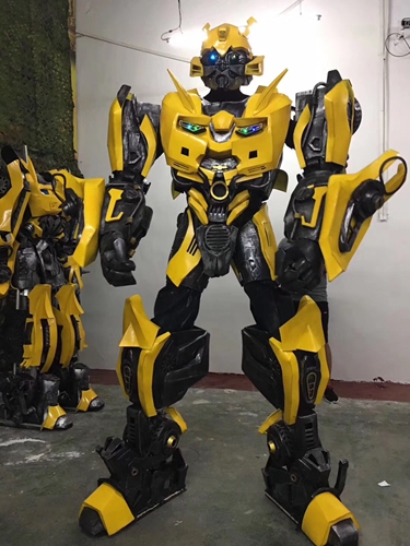 Yellow Transformer Mirage Costume for Kids & Adults-arisfancycostumes.com